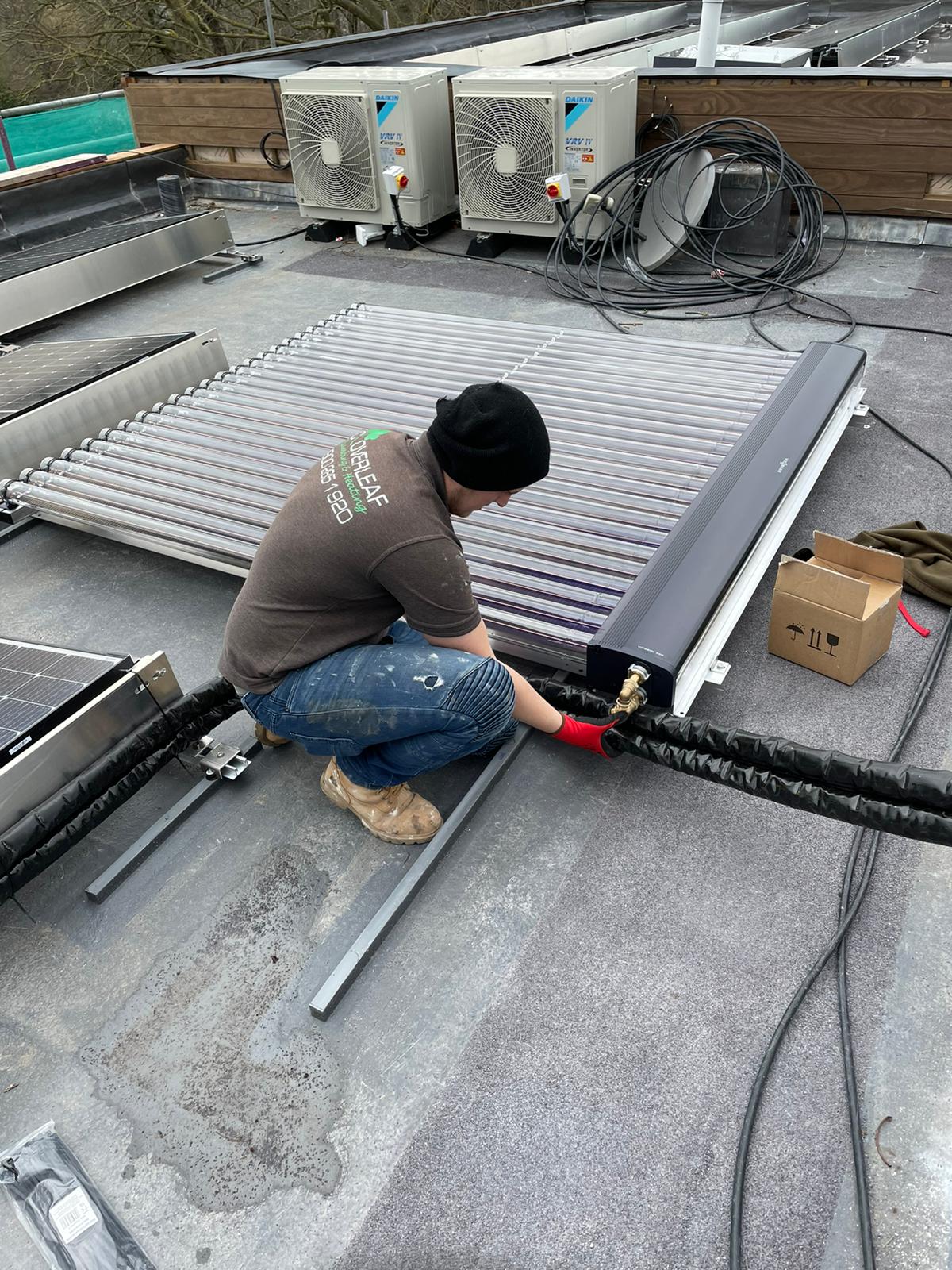 Solar Thermal In London - Cloverleaf Plumbing & Heating